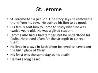 St. Jerome | PPT