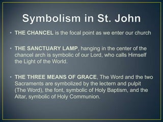 History of St. John Lutheran Church - Kendallville | PPTX