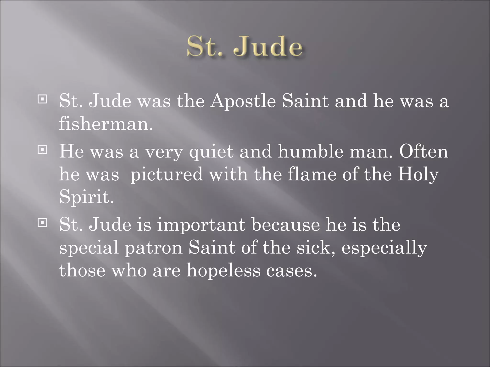 St. Jude | PPT