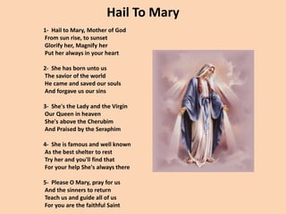 St. Mary The Child | PPTX
