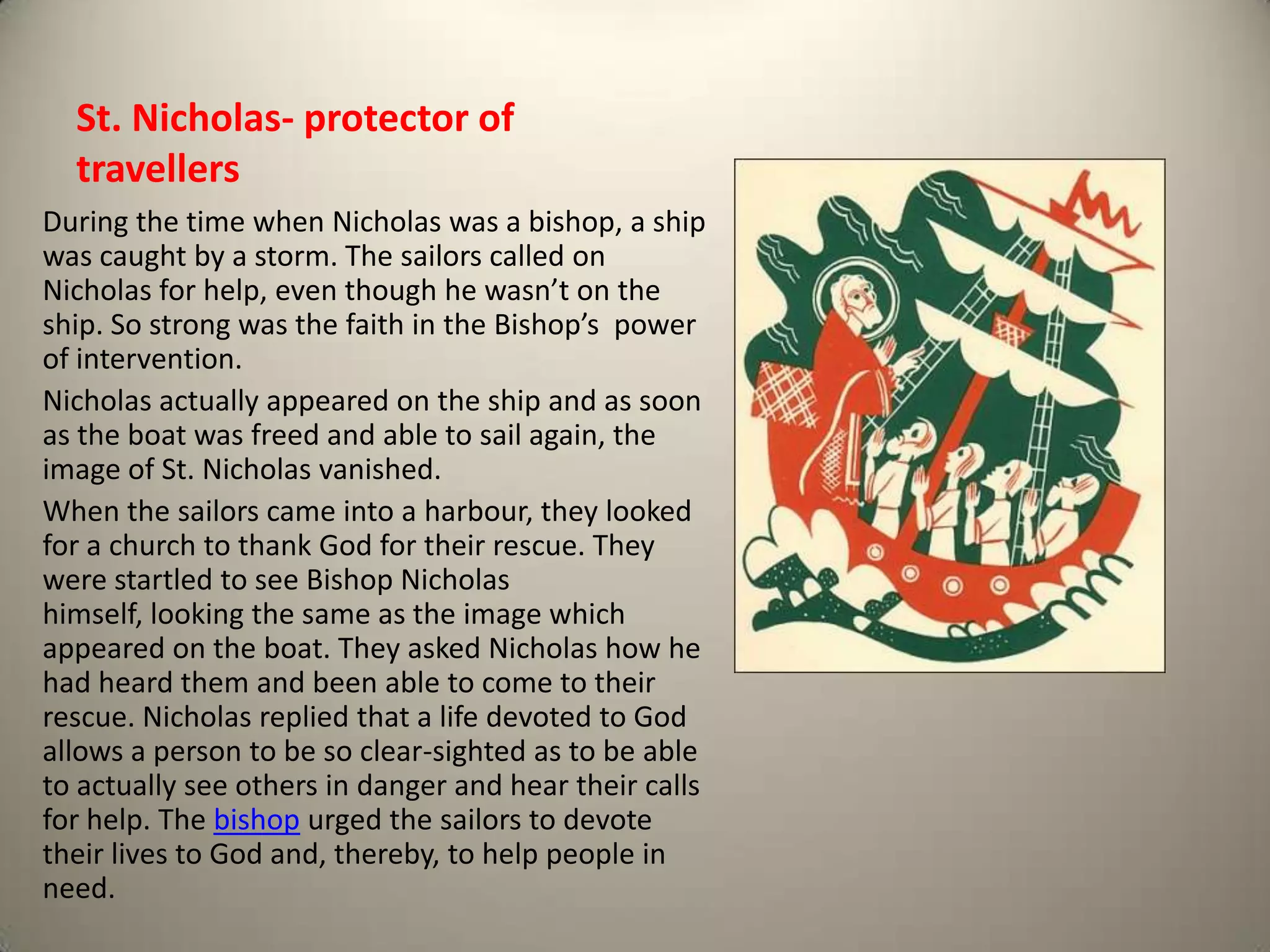 The Story Of St. Nicholas | PPTX