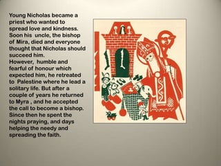 The Story Of St. Nicholas | PPTX