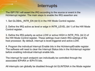 An Overview Study on USB OTG Device ISP1761 | PPT
