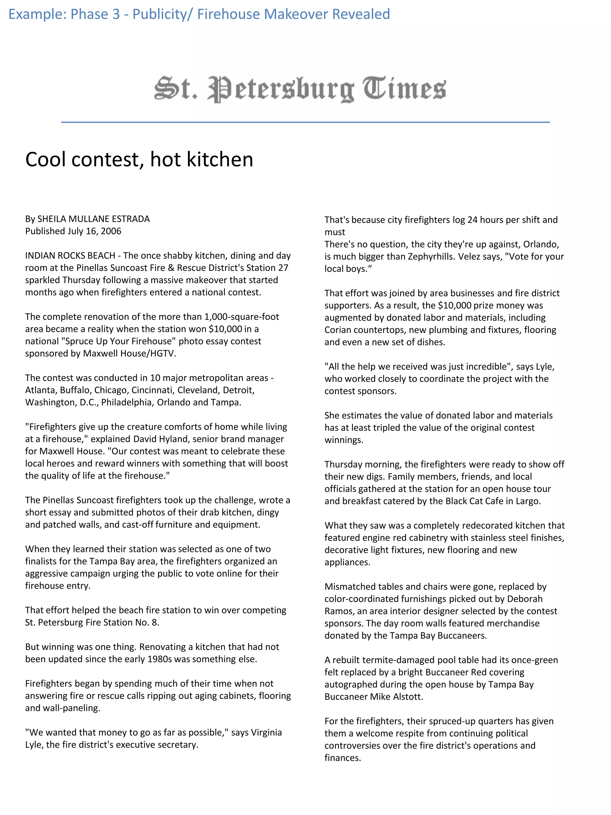 Print publicity example | PPTX