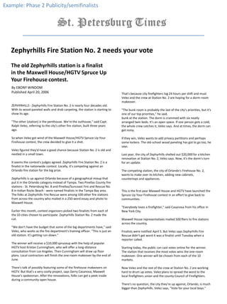 Print publicity example | PPTX