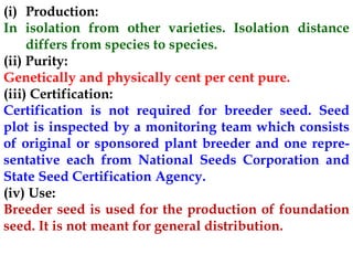 ST- Seed classes-1.ppt gpb different classes of seed | PPT