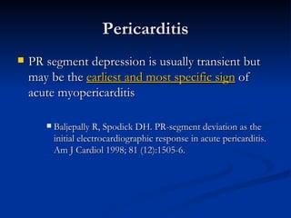 ST Segment Elevations in ECG | PPT