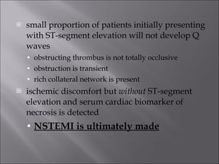 ST- Segment Elevation Myocardial Infarction | PPT