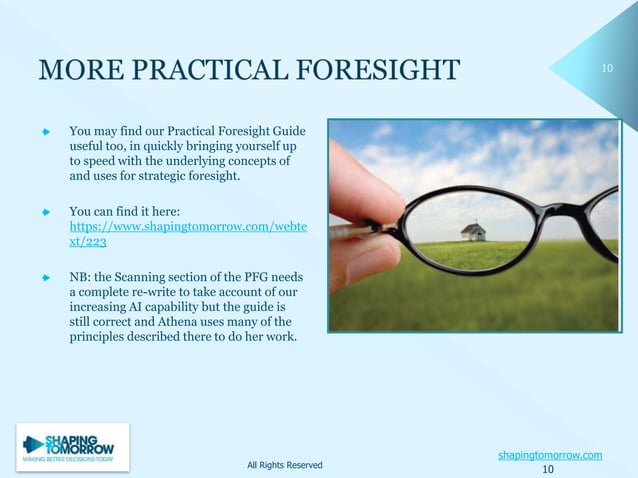 Shaping Tomorrow - Theory | PPTX