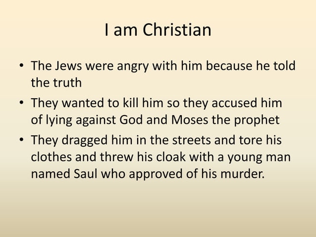 St. Stephen The First Martyr | PPTX | Christianity | Religion ...