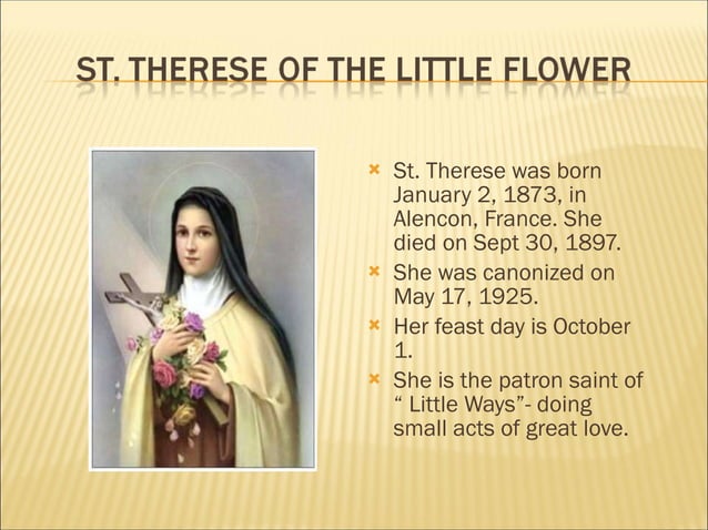 St. Therese | PPT