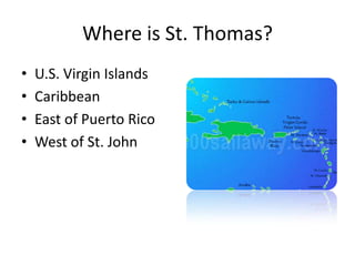 St. thomas | PPTX