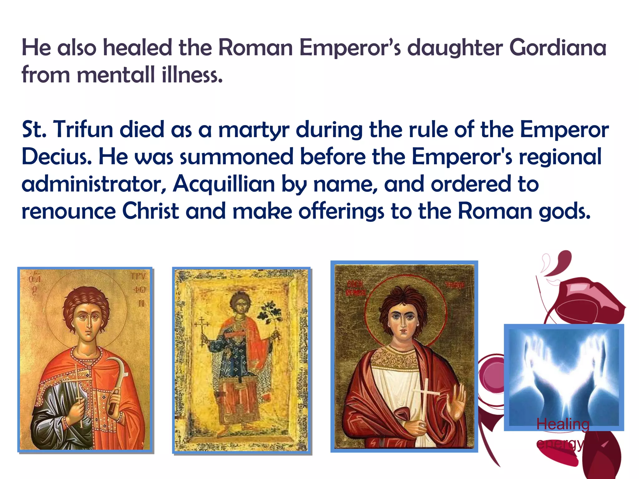 St Trifun | PPT | Christianity | Religion & Spirituality