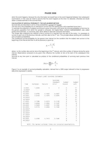 A gentle introduction to survival analysis | PDF