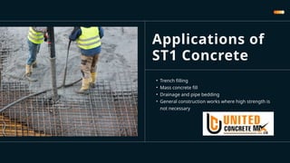 ST1 Concrete - United Concrete Mix .pptx