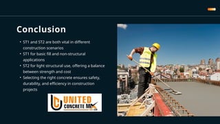 ST1 Concrete - United Concrete Mix .pptx