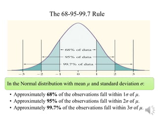 St201 d normal distributions | PPT