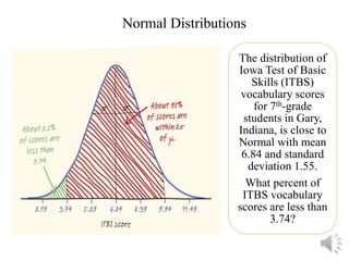 St201 d normal distributions | PPT