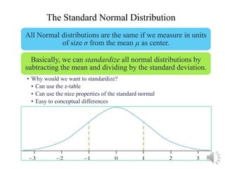 St201 d normal distributions | PPTX
