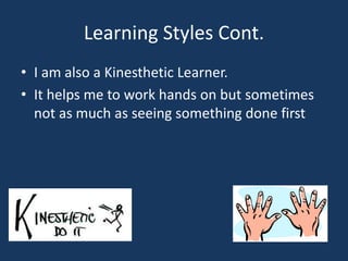 Powerpoint On My Learning Style | PPT