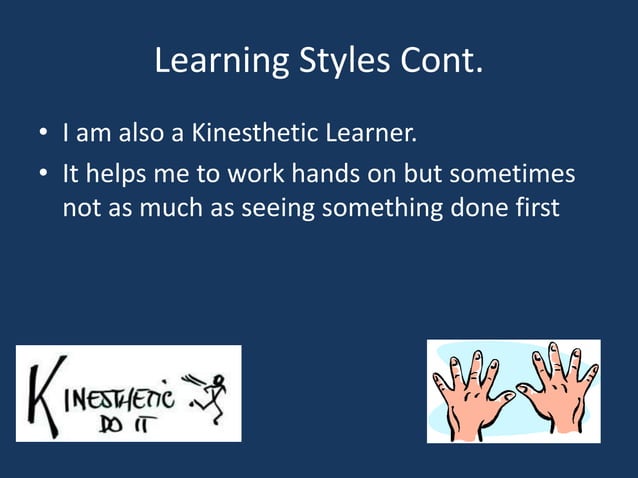 Powerpoint On My Learning Style | PPTX