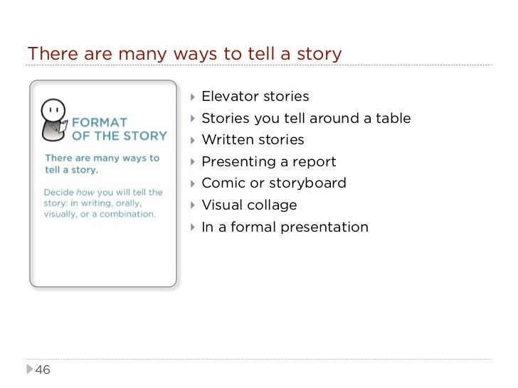 Storytelling for UX Workshop