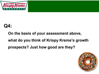 strategic management - krispy kreme, is turnaround possible? | PPT