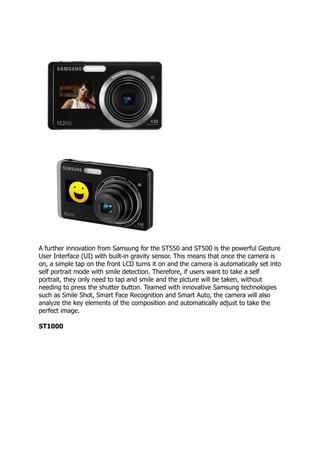 St550(Tl225) St1000 Cdrinfo | DOC | Cameras and Camcorders | Consumer Electronics