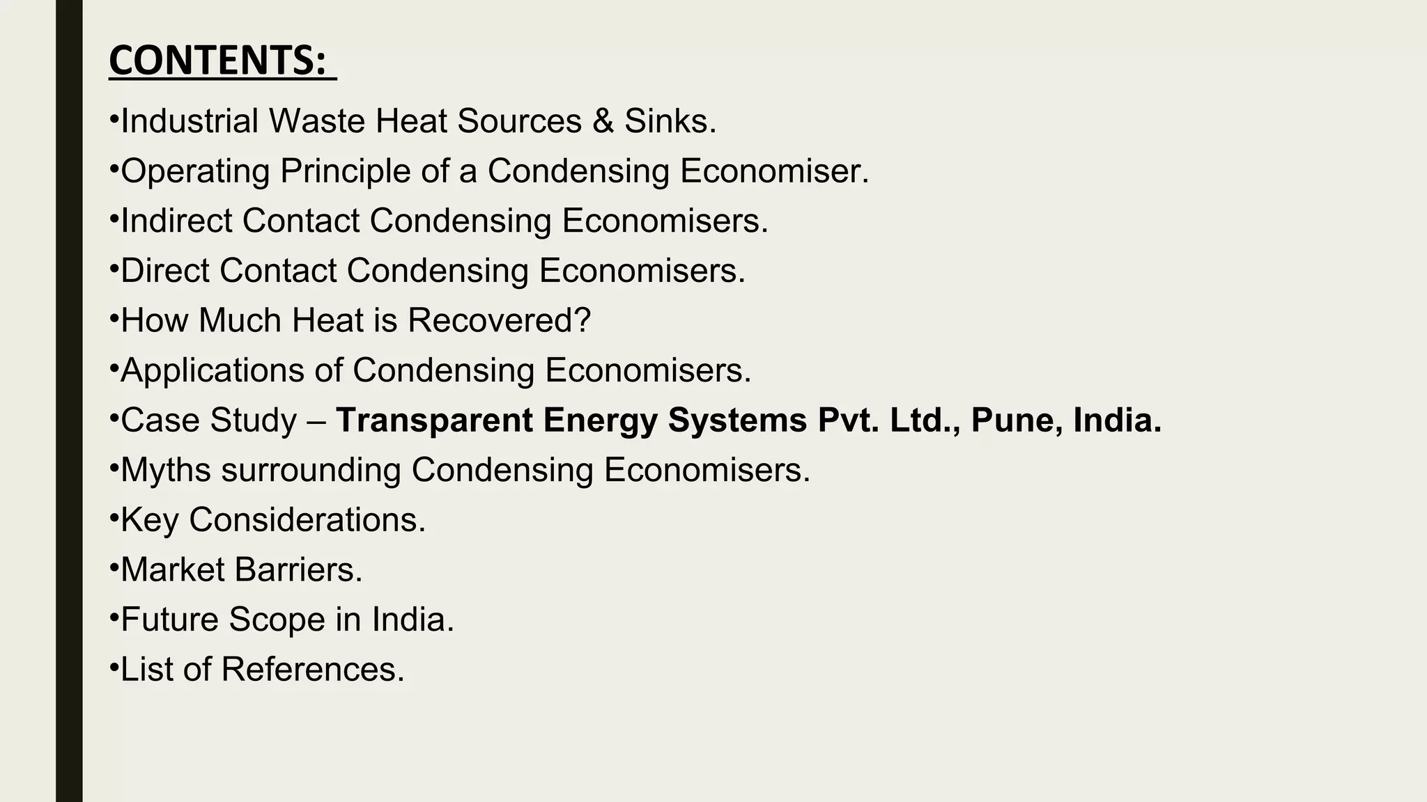 Condensing Economisers | PPT