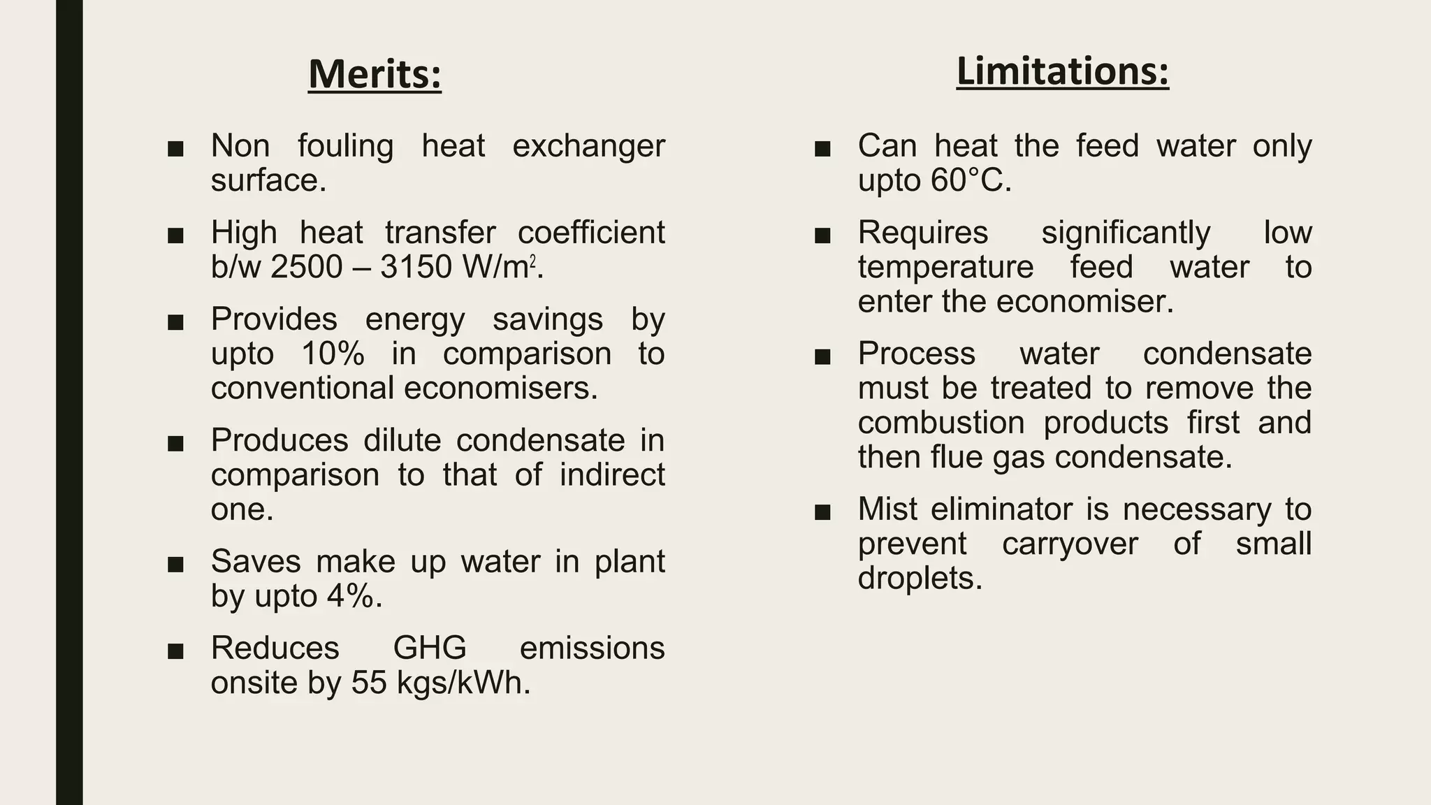 Condensing Economisers | PPT