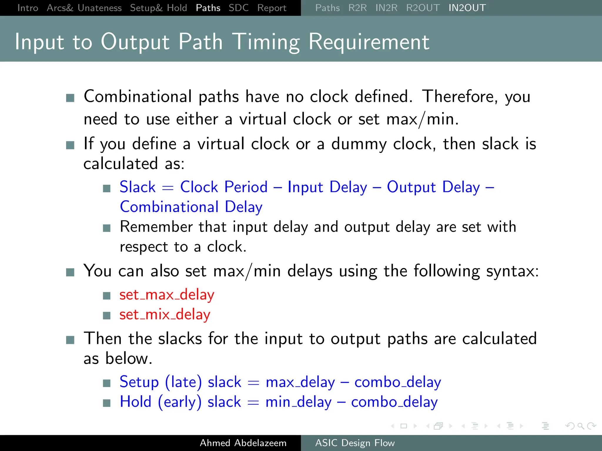 Static Time Analysis | PDF