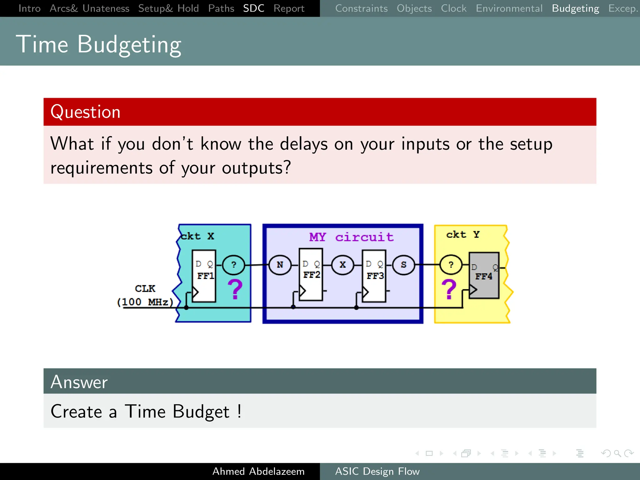Static Time Analysis | PDF