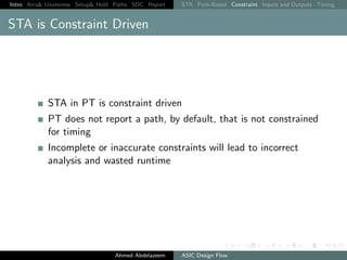 Static Time Analysis | PDF