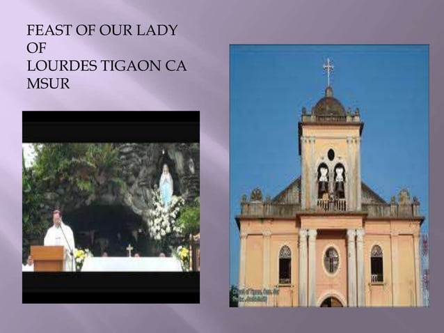 Sta. clara de asis church tigaon | PPT