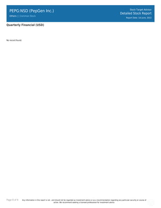 PepGen Inc. (PEPG) Stock Analysis | PDF