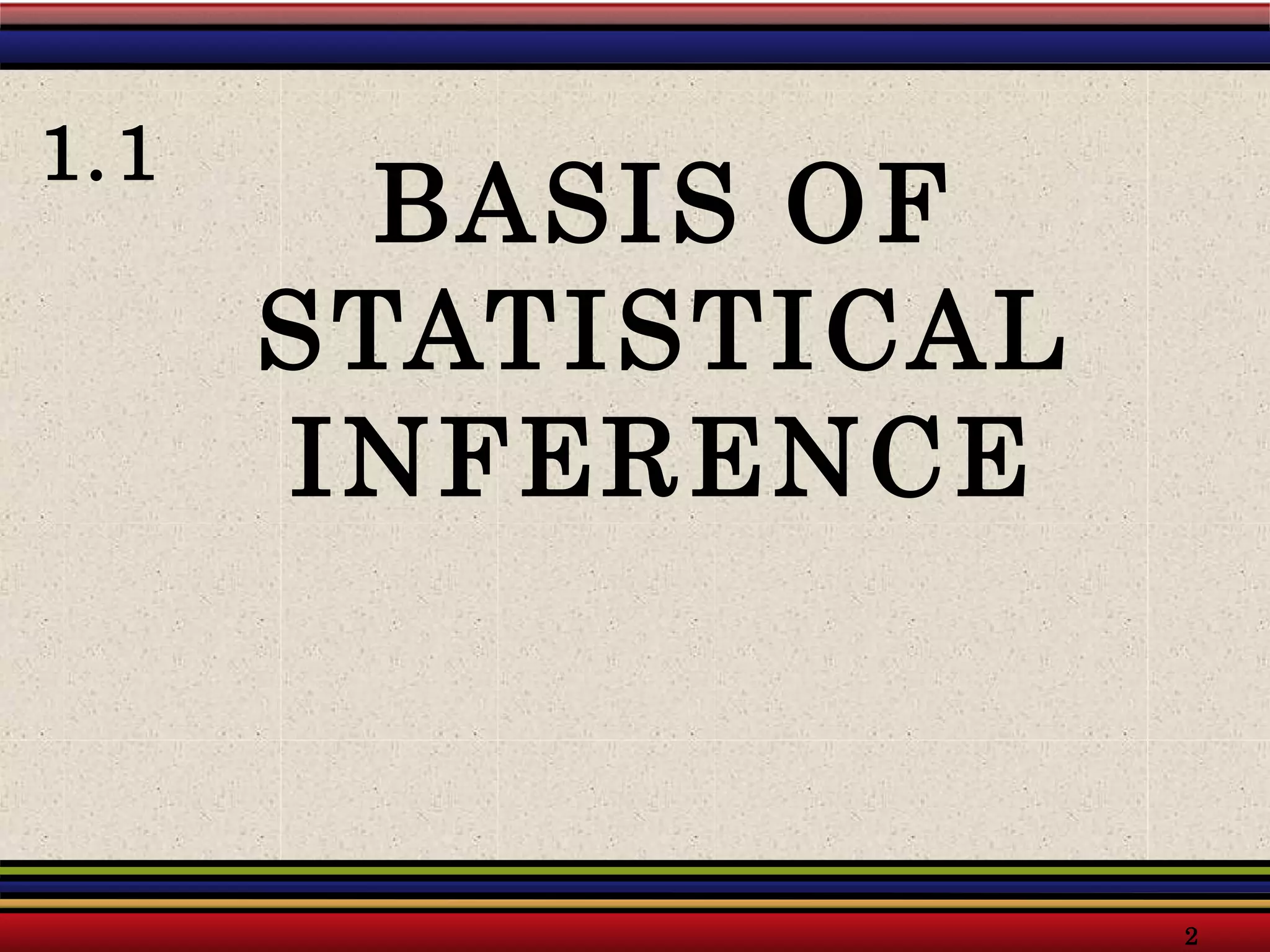 Sta 222 Lecture 1 Introduction To Statistical Inferencepptx