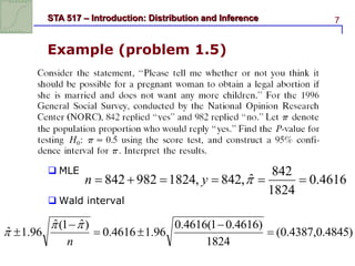 categorical data analysis Chap STA517-2.ppt