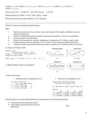 Application of Multivariate Regression Analysis and Analysis of Variance | PDF