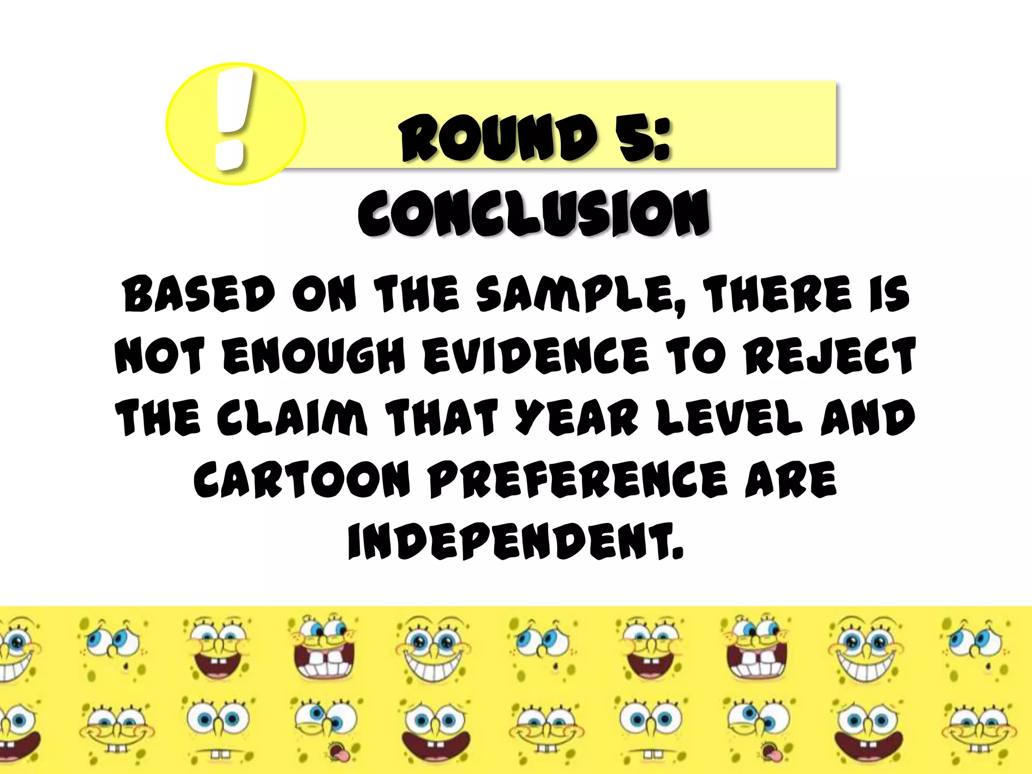 Cartoon Preference Between Year Levels | PPTX
