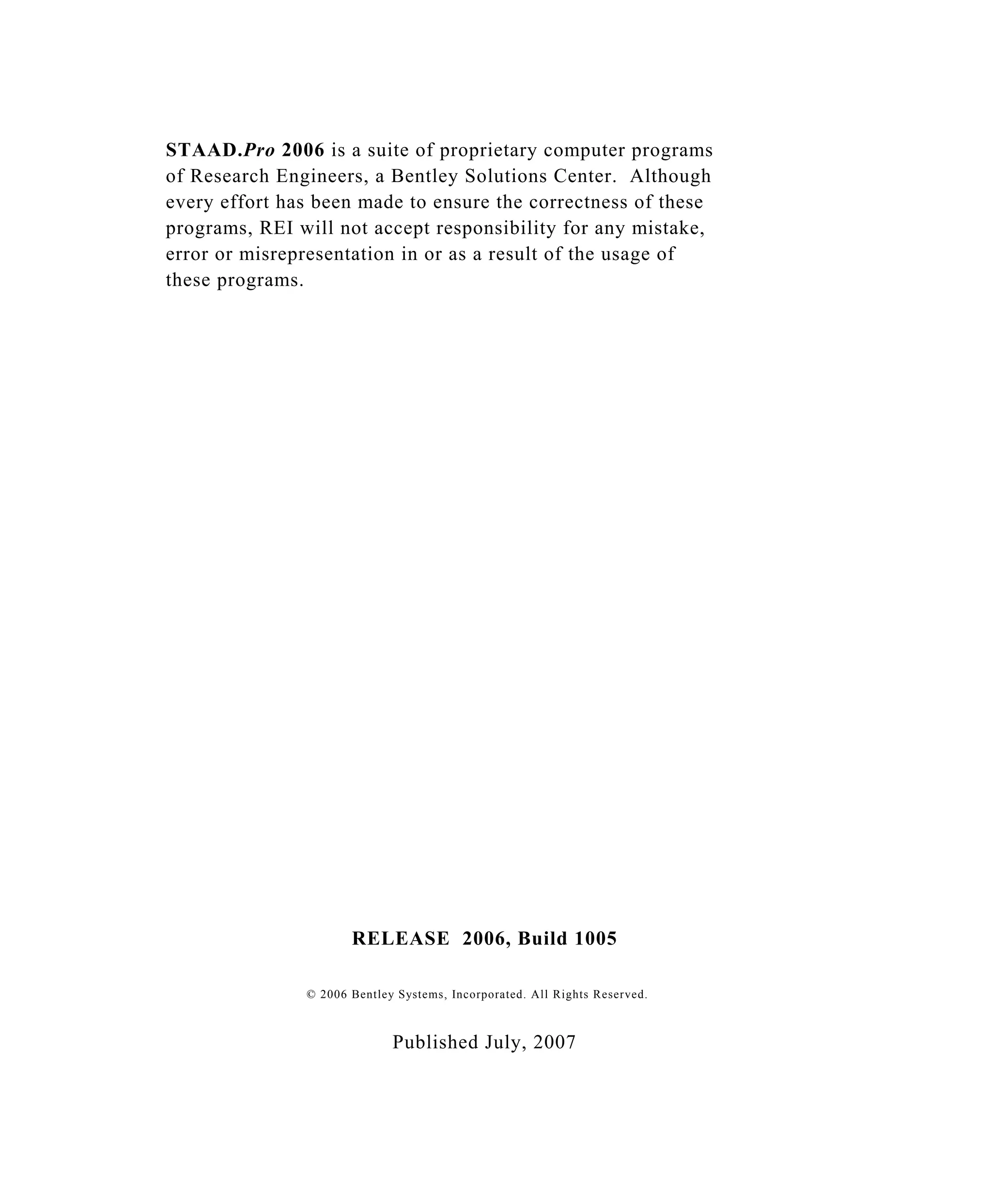 Tutorial Staad-Pro | PDF