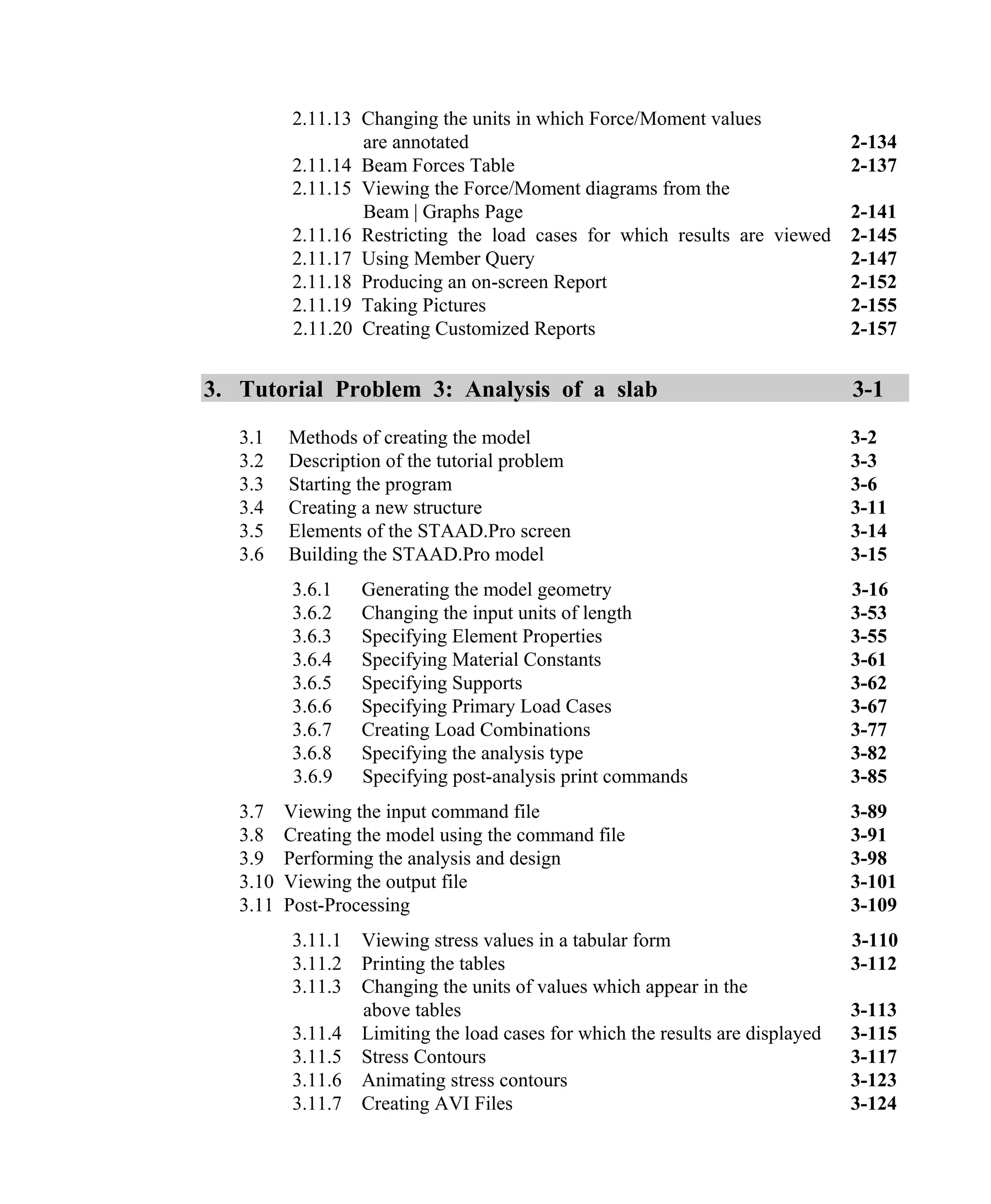 Tutorial Staad-Pro | PDF