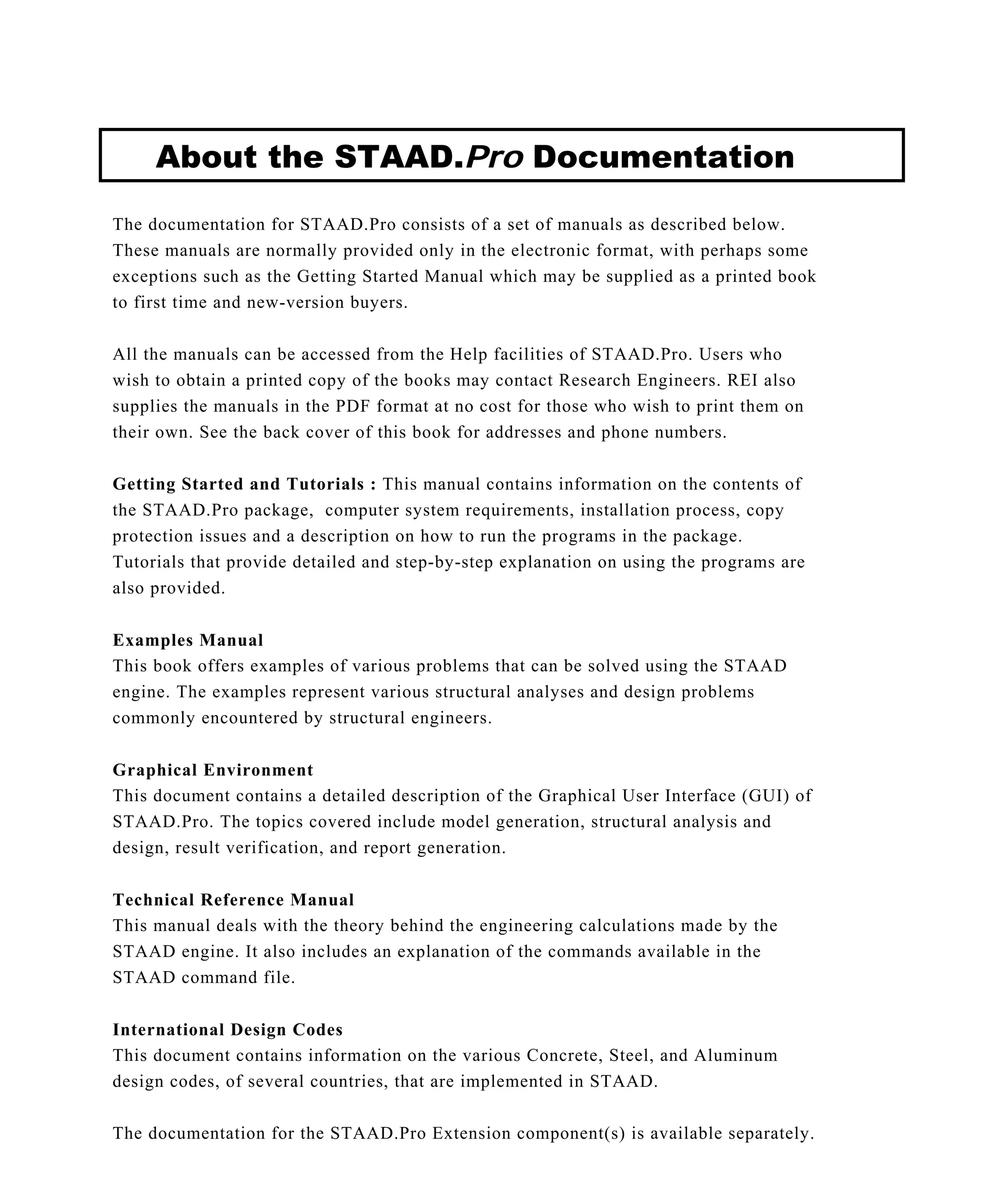 Tutorial Staad-Pro | PDF