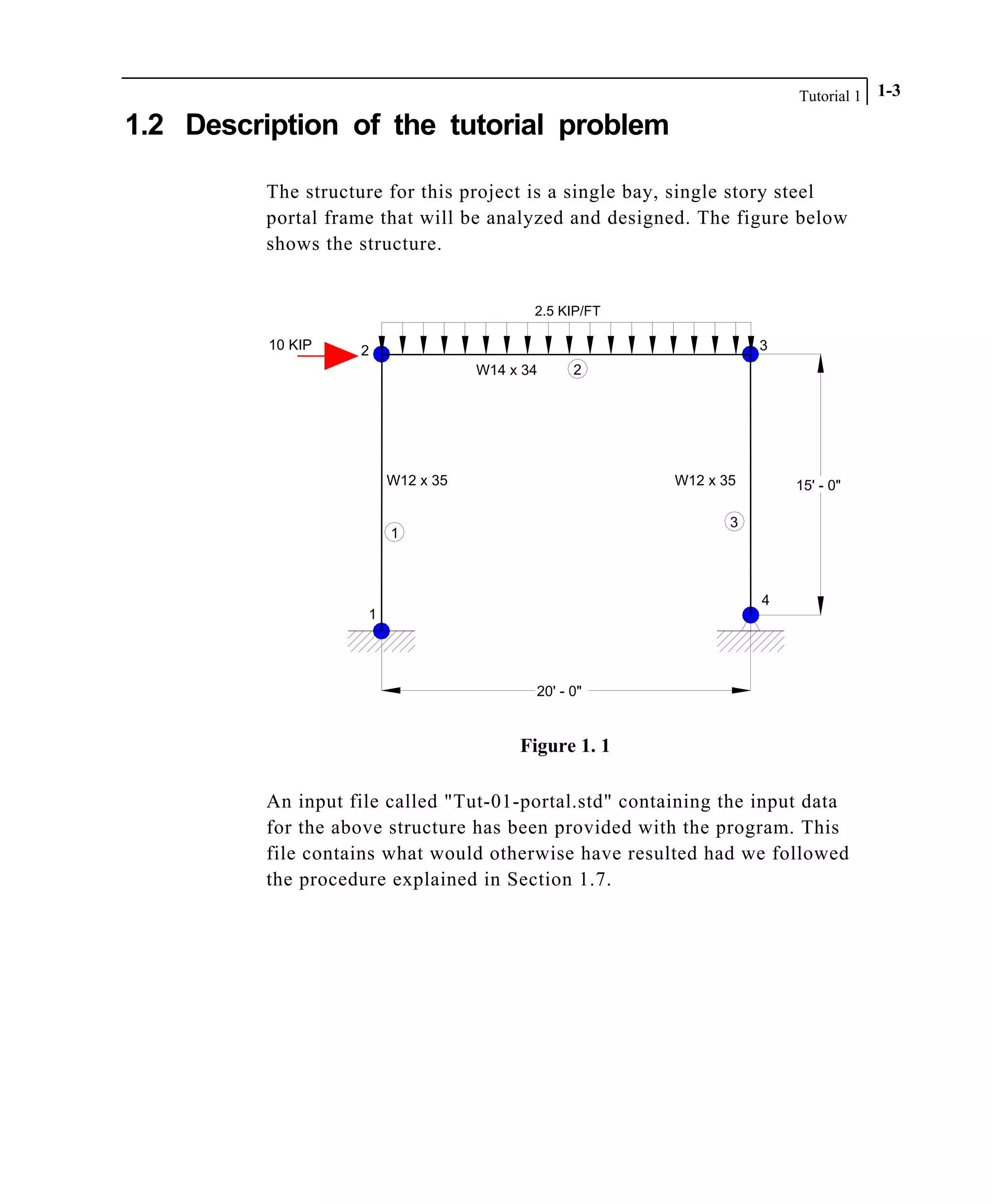 Tutorial Staad-Pro | PDF