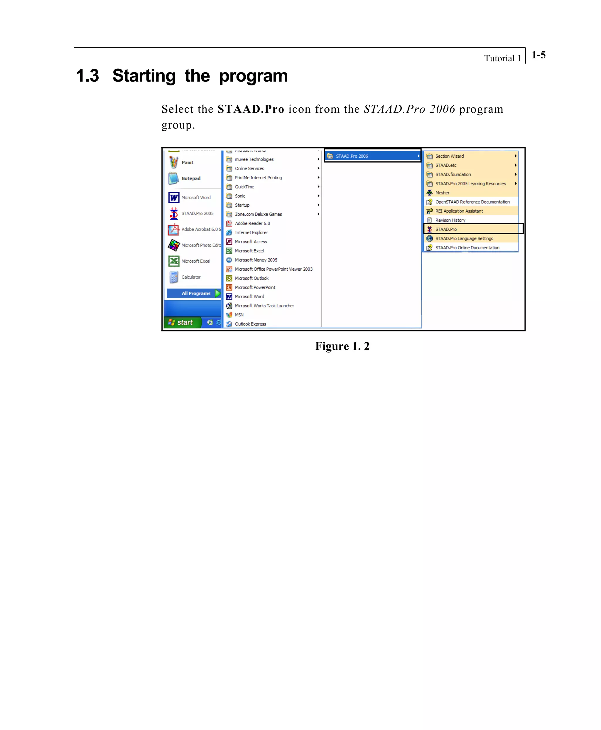 Tutorial Staad-Pro | PDF