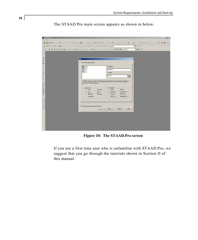Tutorial Staad-Pro | PDF