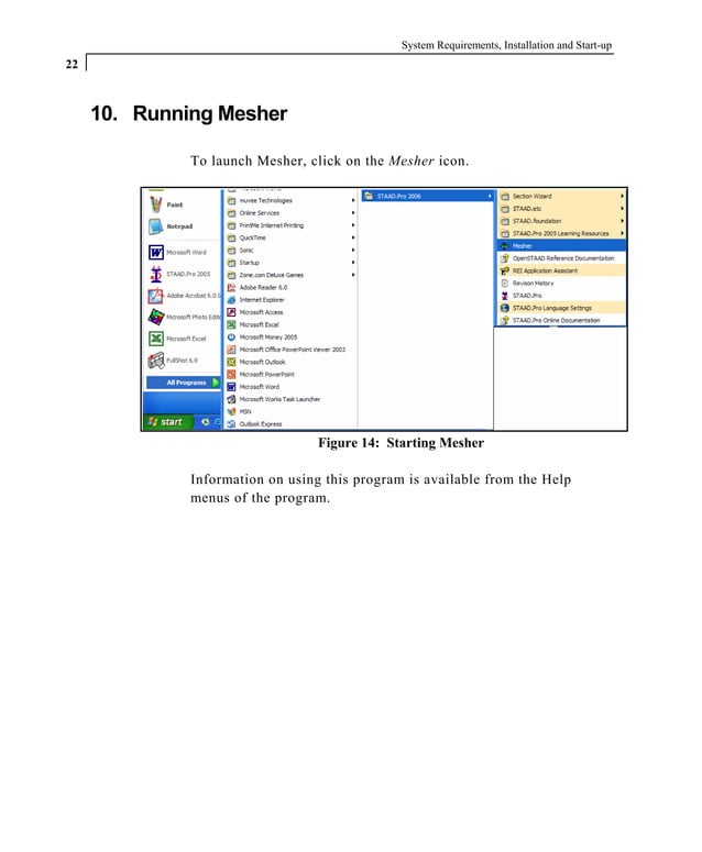 Tutorial Staad-Pro | PDF