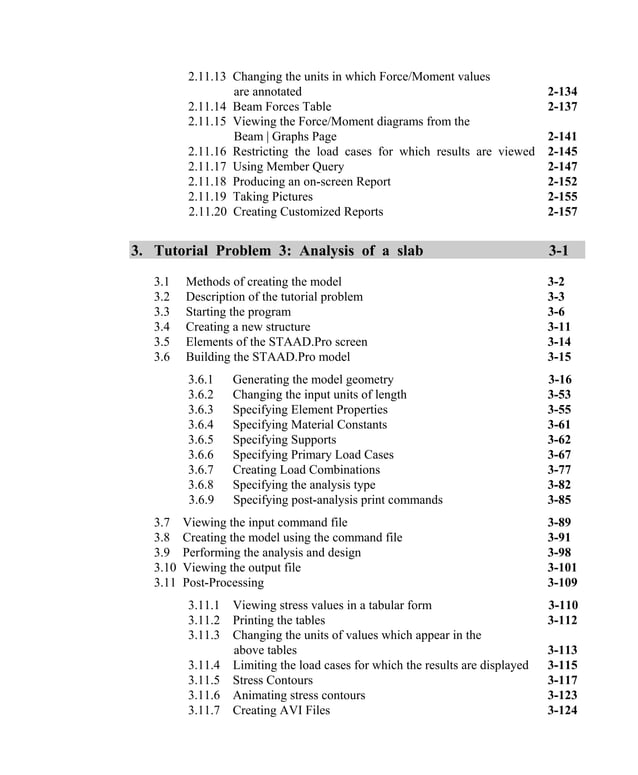 Tutorial Staad-Pro | PDF