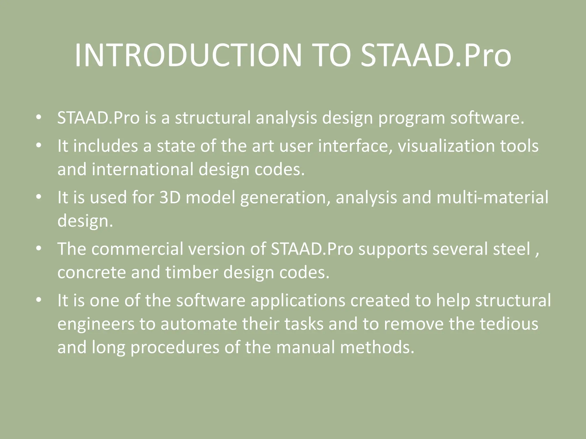 staad-pro-ppt presentation for college project with white background.pptx