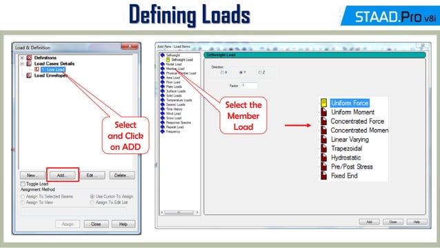Introduction to StaadPro | PDF