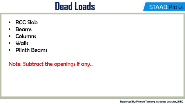 Introduction to StaadPro | PDF